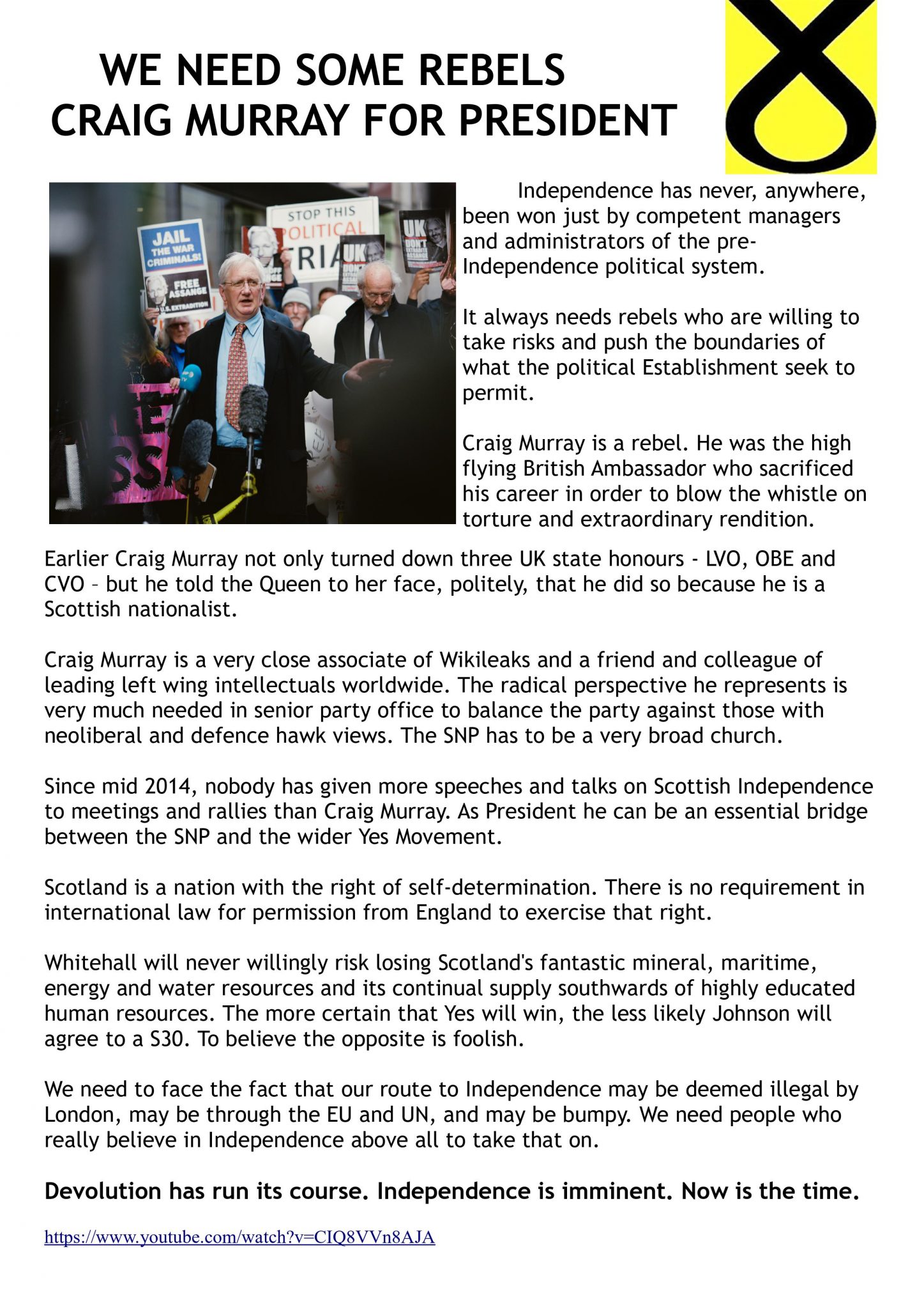 The State You May Not Criticise - Craig Murray