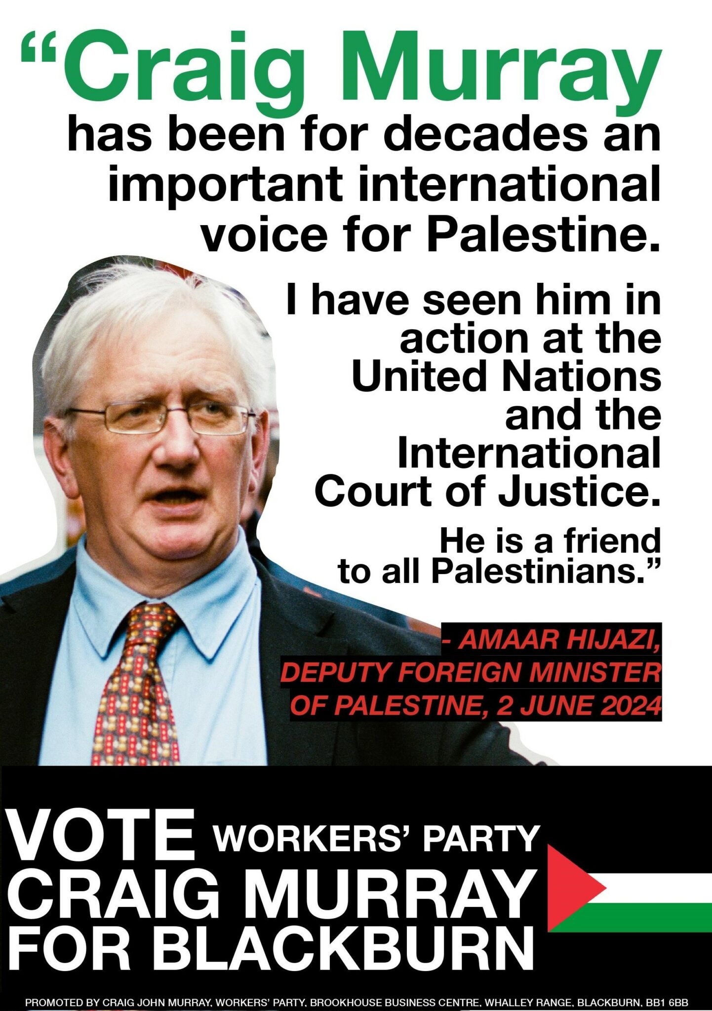 Our Current Campaign Leaflet - Craig Murray
